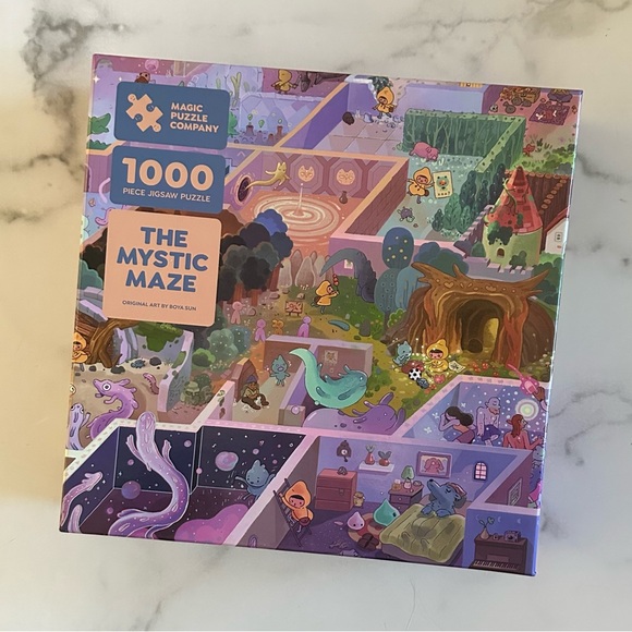 magic puzzle company | Games | The Mystic Maze 00piece Jigsaw Puzzle ...